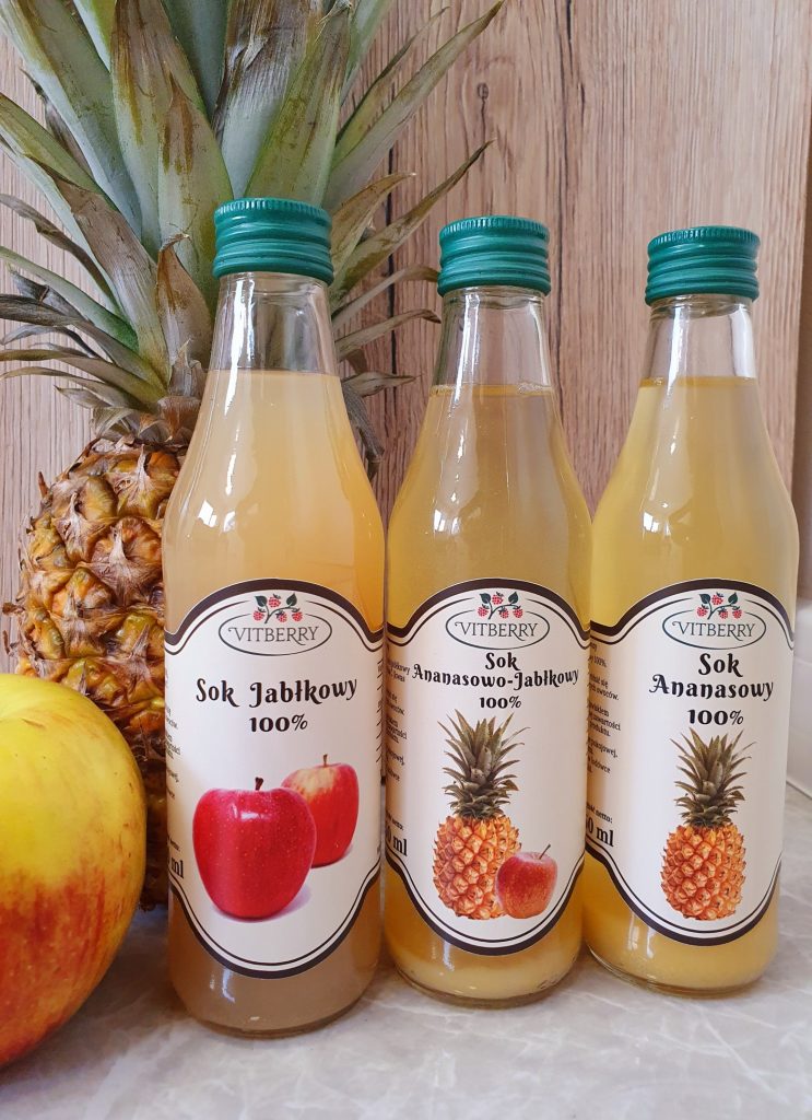 Soki 12 butelek 250ml mix – Vitberry